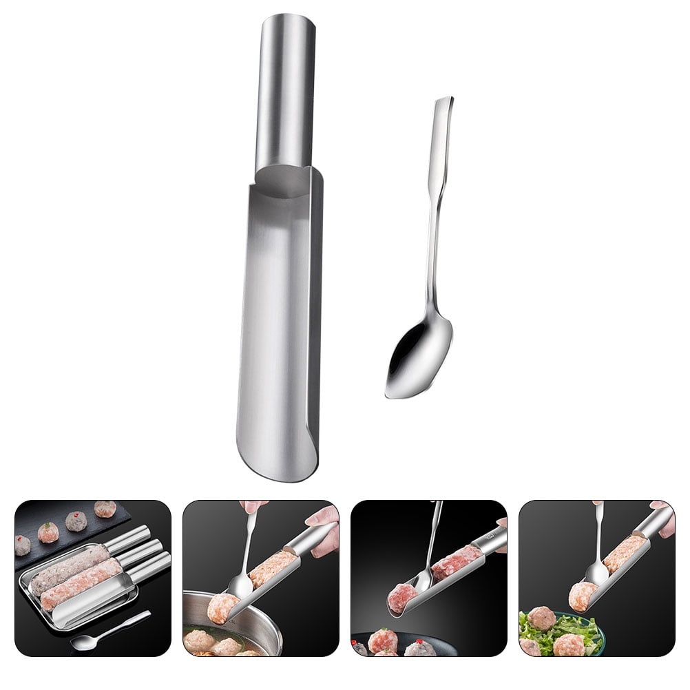 Masteelf 1 Set Kitchen Meatball Maker Stainless Steel DIY Meat Baller ...