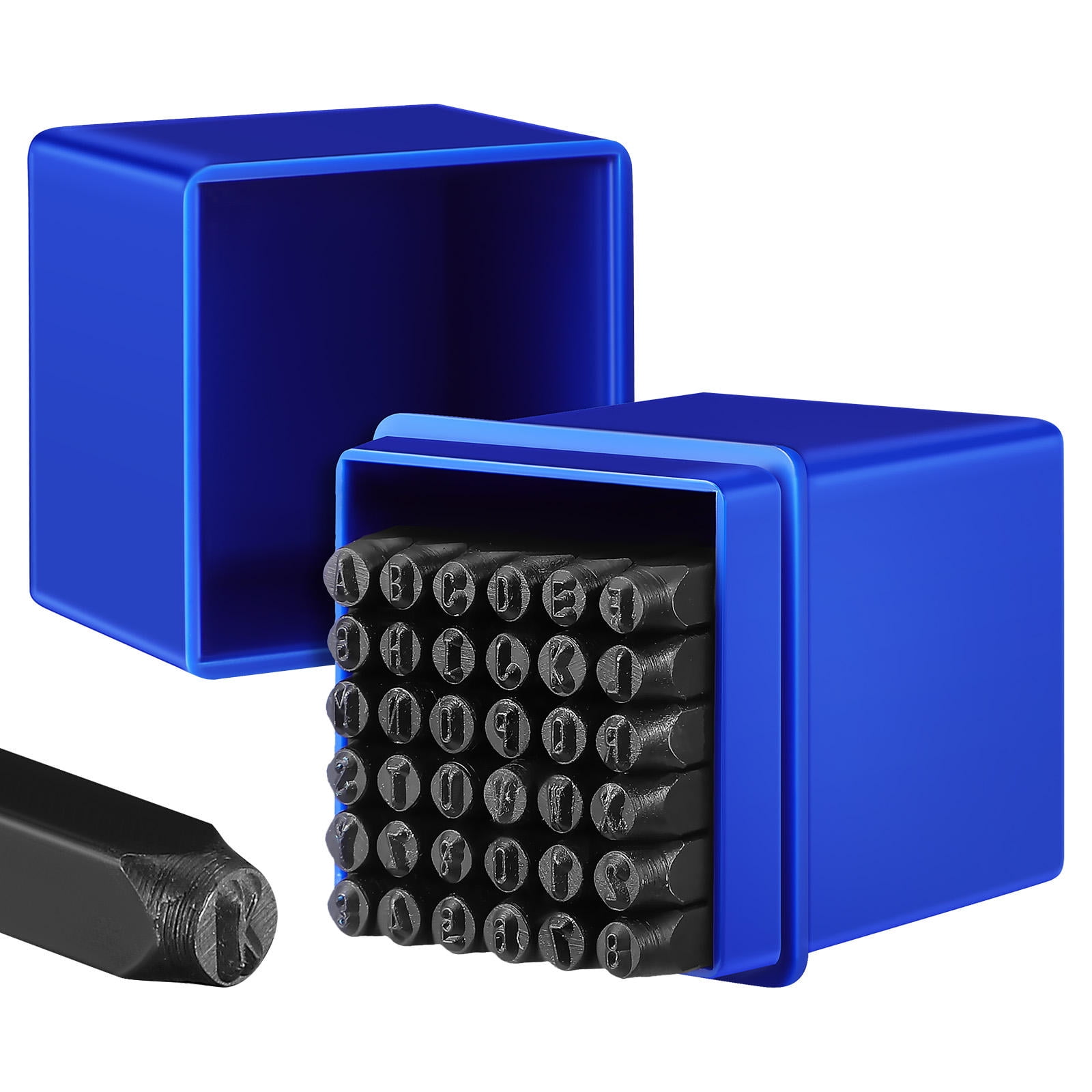 Masteelf 1 Set Letter Number Punch Alphabet Stamping Tools High ...