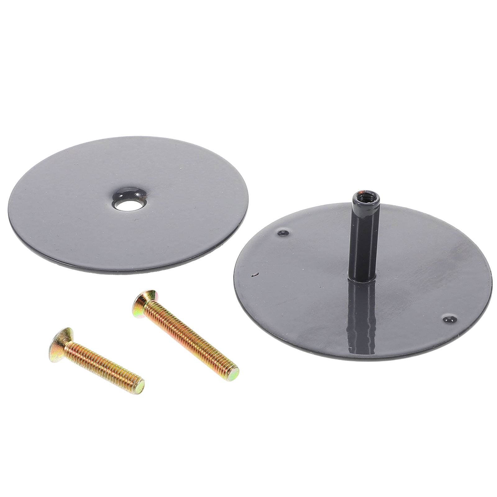 Masteelf 1 Set Metal Door Lock Hole Cover Plate 2-5/8'' Diameter Door ...
