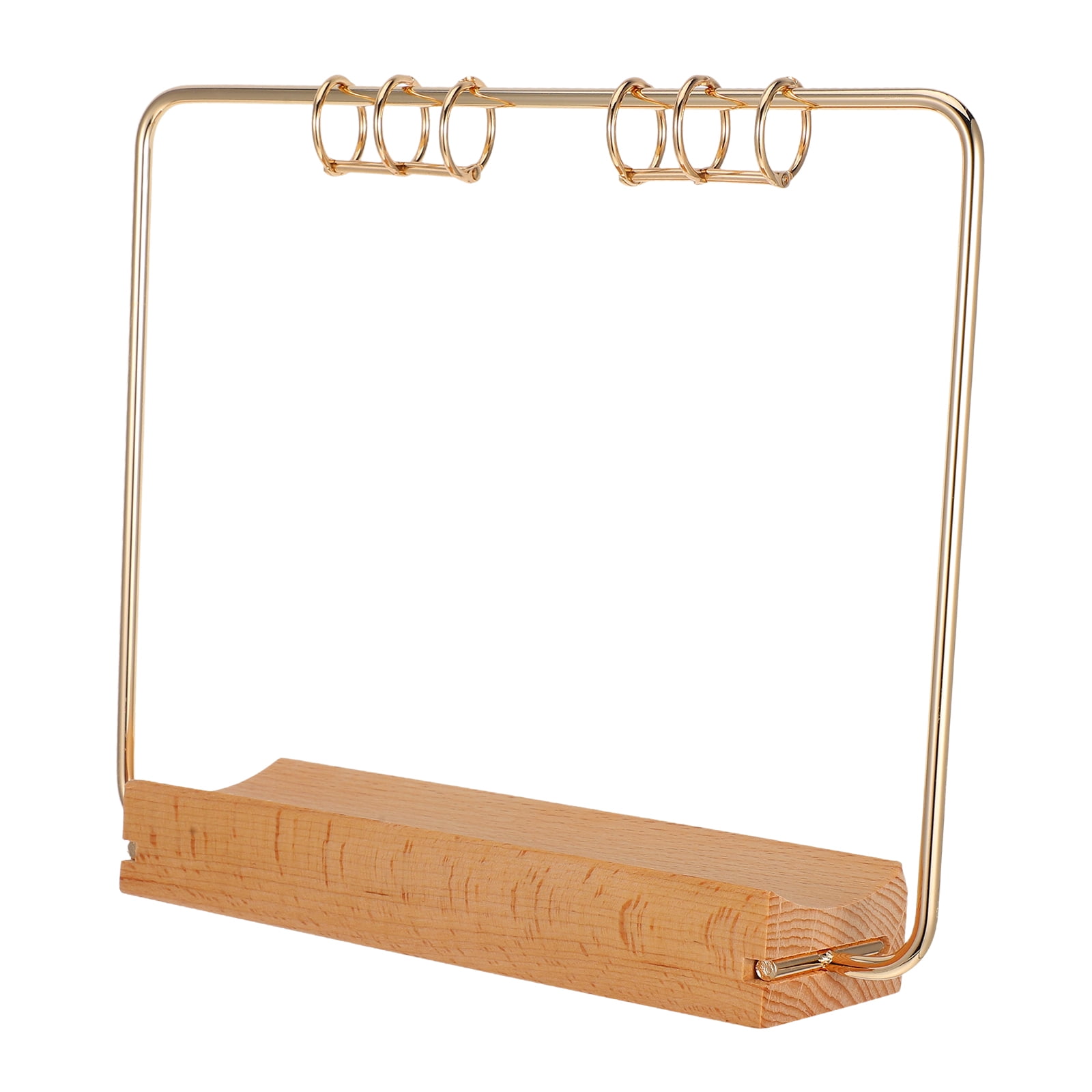 Masteelf 1 Set Of Iron Table Calendar Bracket Desk Calendar Holder ...