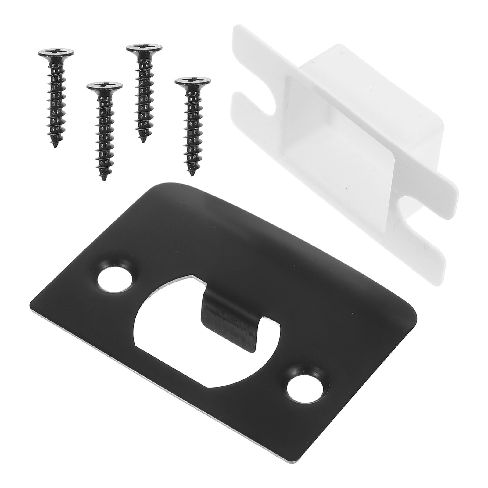 Masteelf 1 Set Of Metal Door Latch Strike Plate Door Reinforcement ...