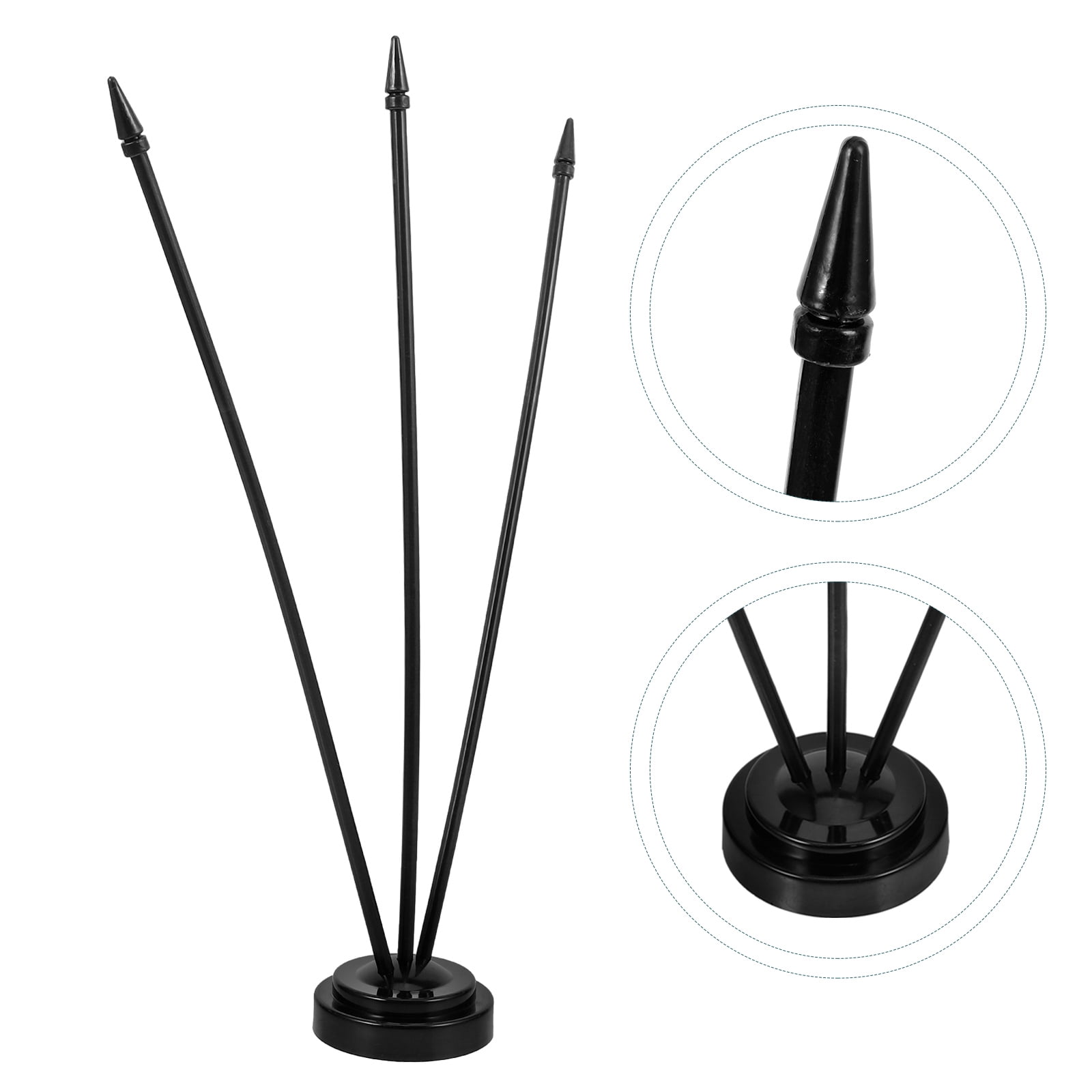 Masteelf 1 Set Office Small Flag Holder Desk Mini Flag Stand Mini Flag ...