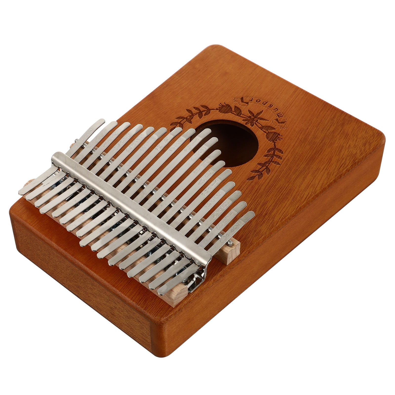 1 Set 17 Tones Thumb Piano Useful Music Instrument Kalimba - Walmart.com