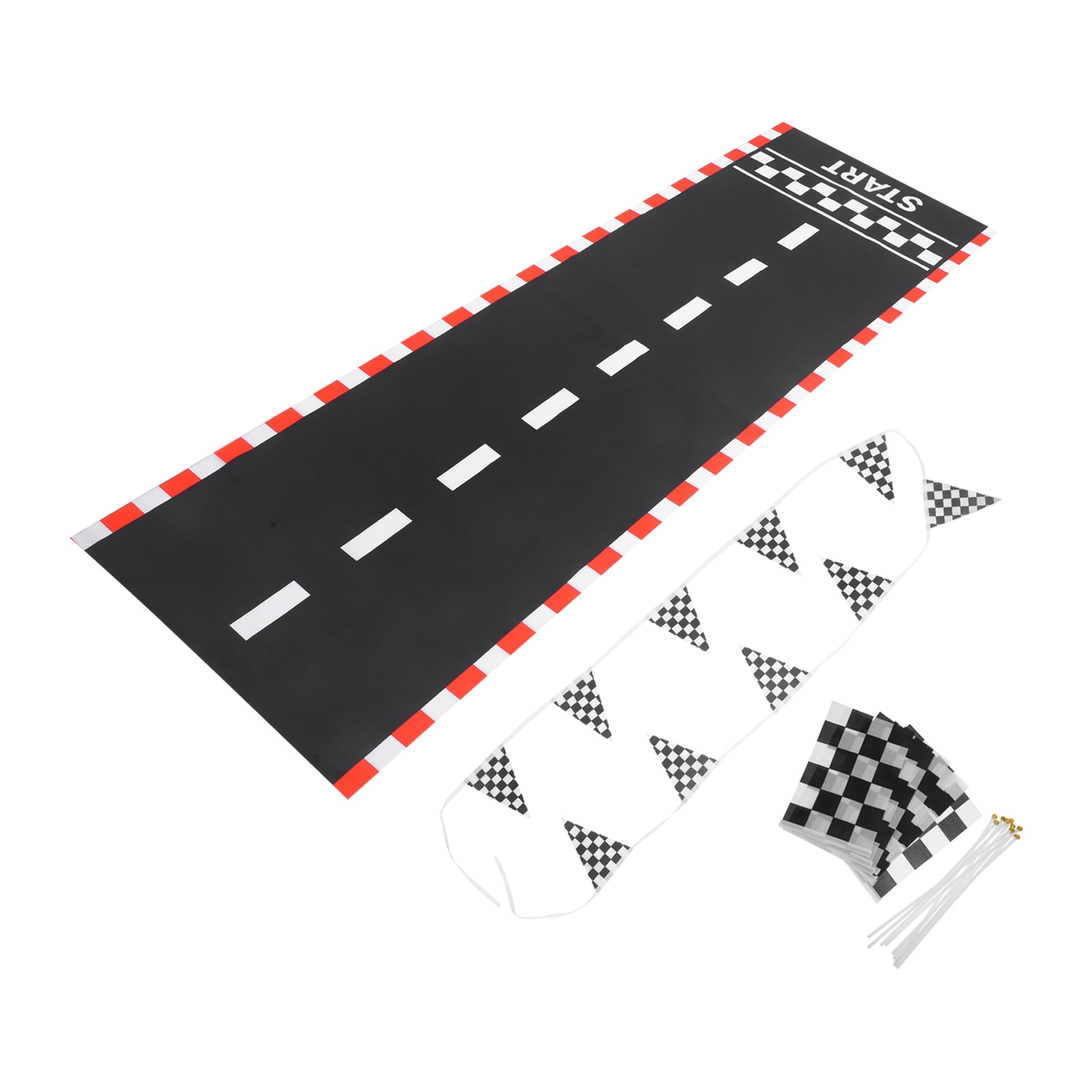 Masteelf 1 Set Racing Car Party Decorations Supplies Racing Floor ...