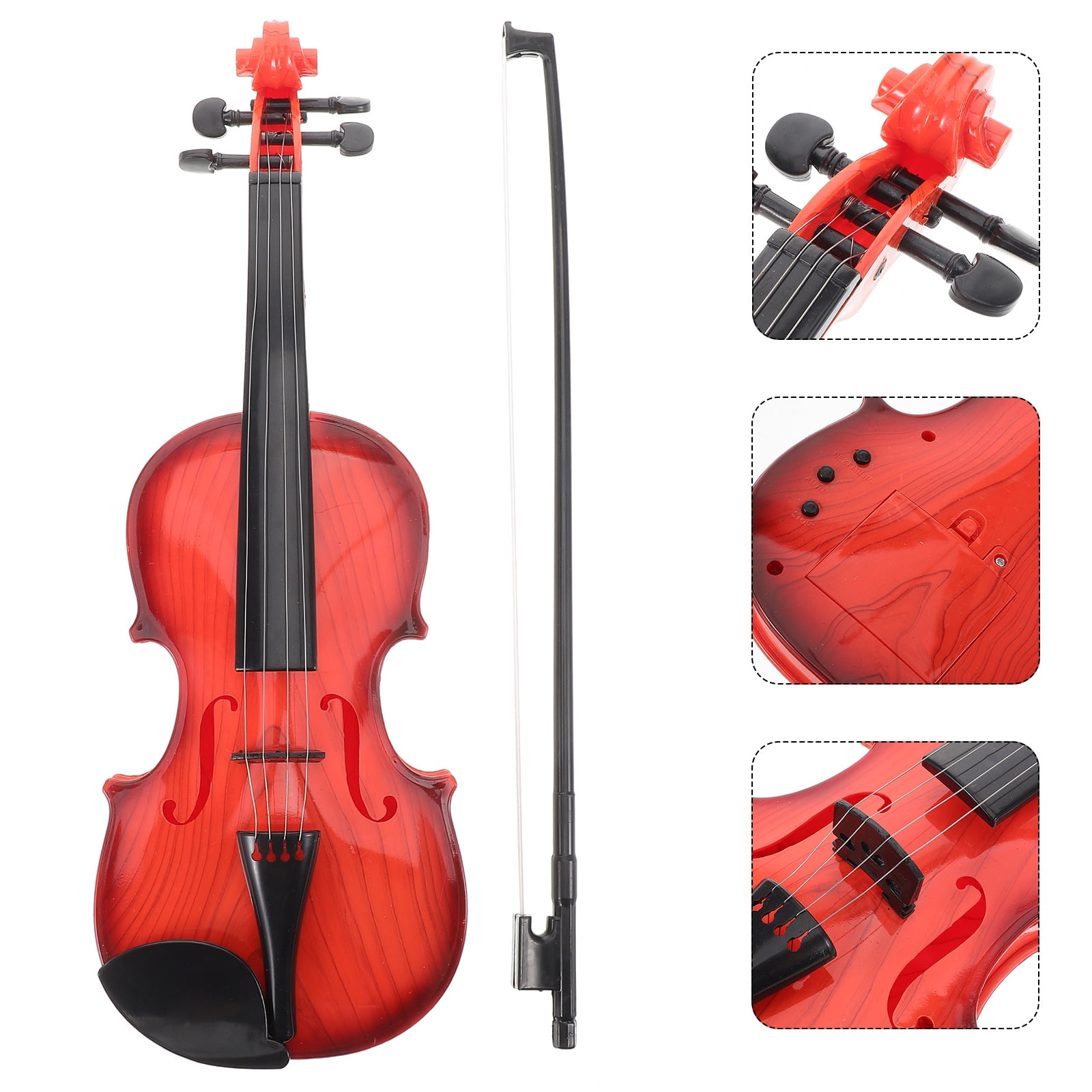 Masteelf 1 Set Realistic Violin Plaything Simulated Music Violin Toy ...