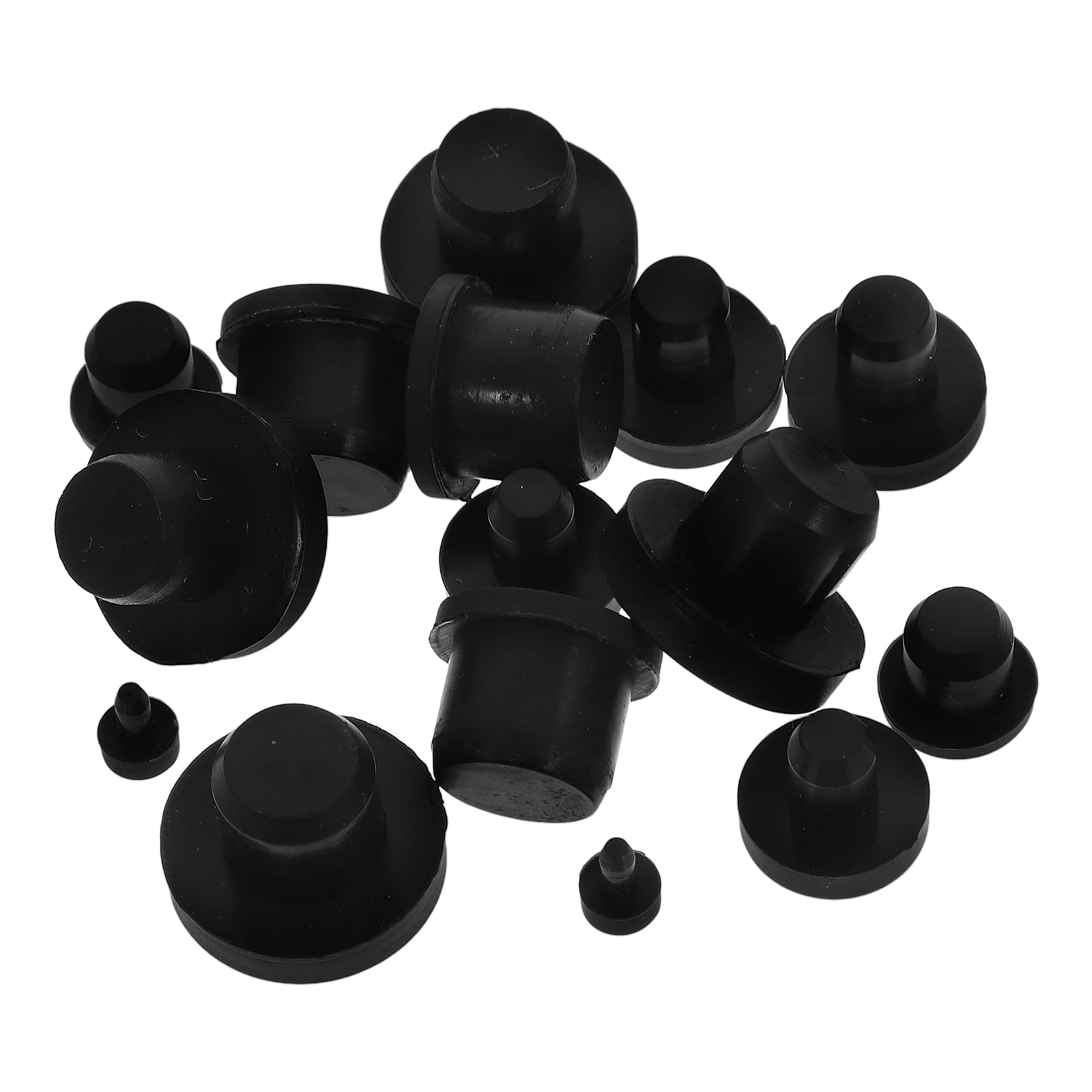 Masteelf 1 Set Replacement Salt Bottles Caps Silicone Bottle Stoppers ...