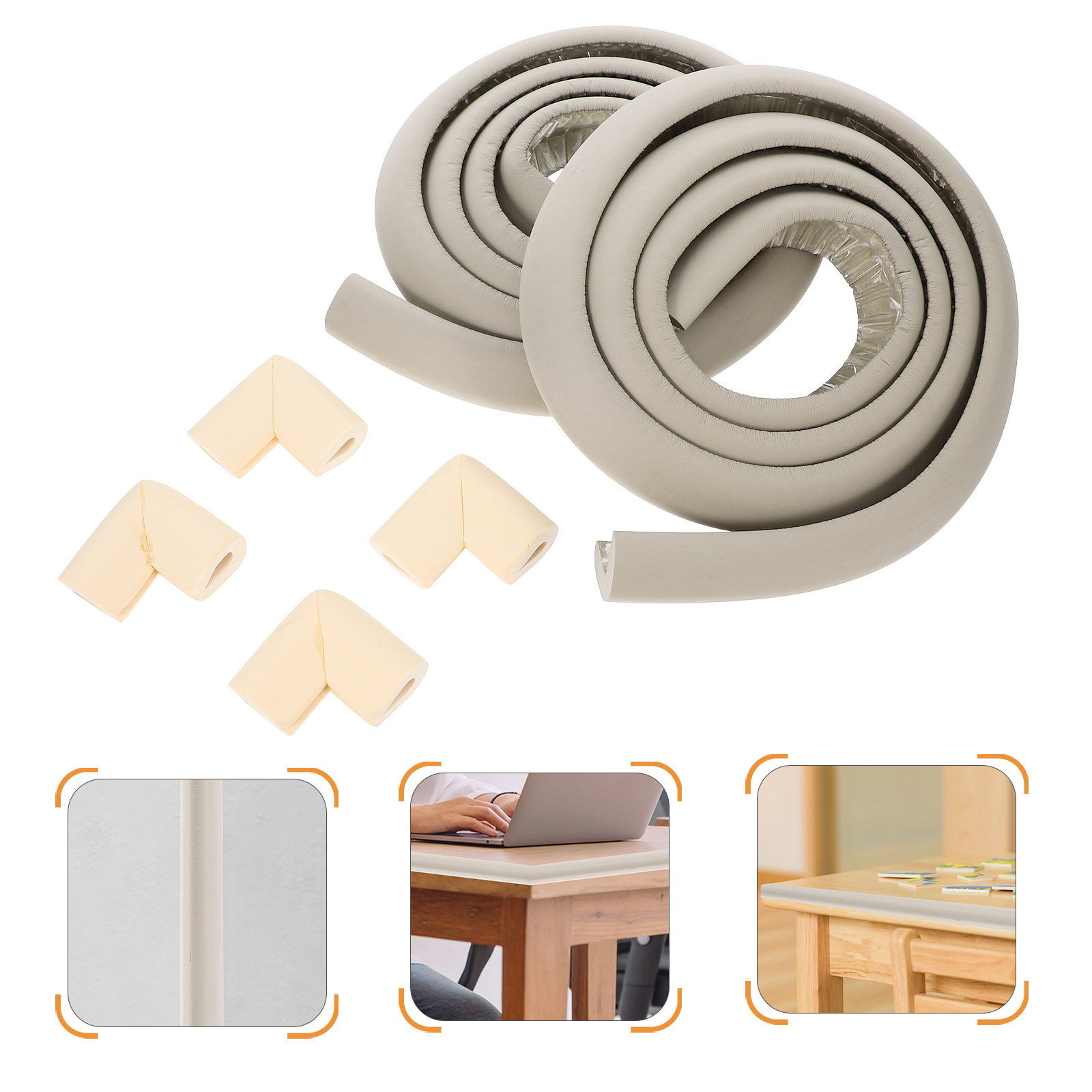 Masteelf 1 Set Safety Edge Protector Guard Furniture Safety Guard Table ...