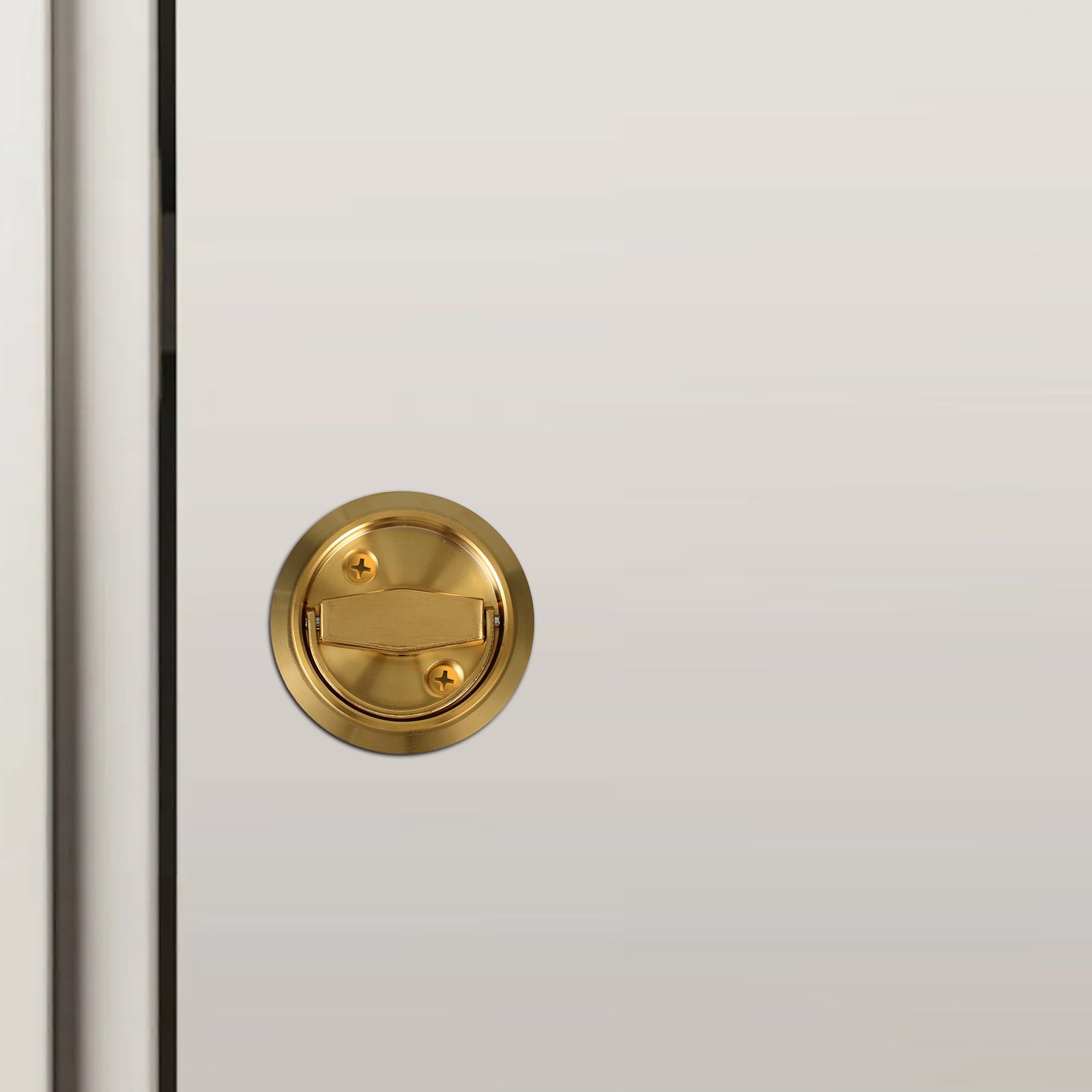 Masteelf 1 Set Stainless Steel Door Knob Hidden Round Door Pulls ...