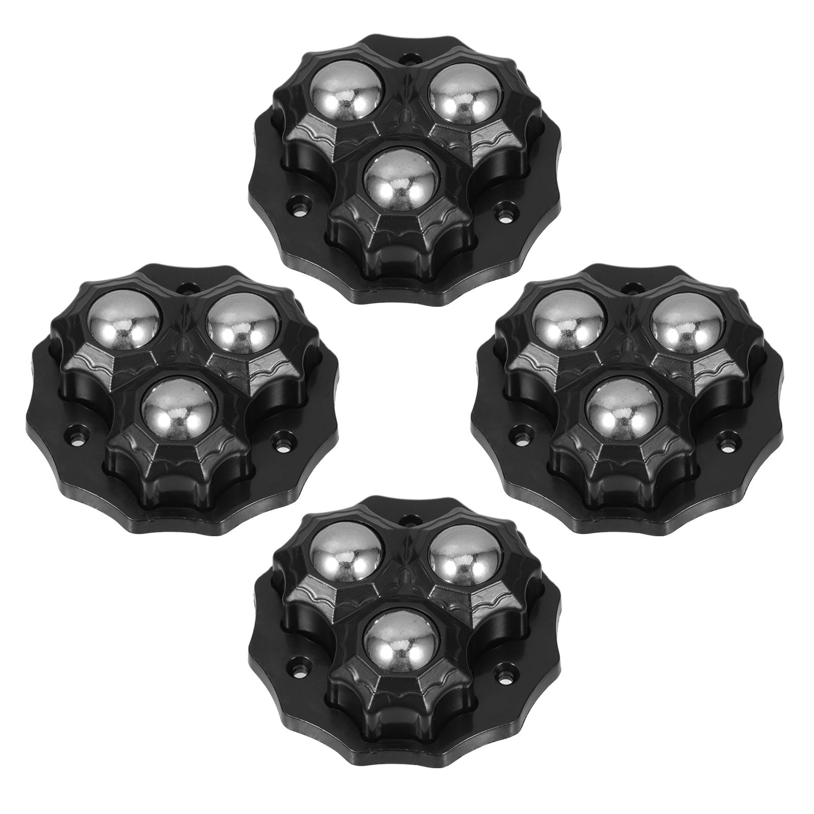 1 Set Stainless Steel Paste Multi use Wheel Stick On Wheels Universal ...