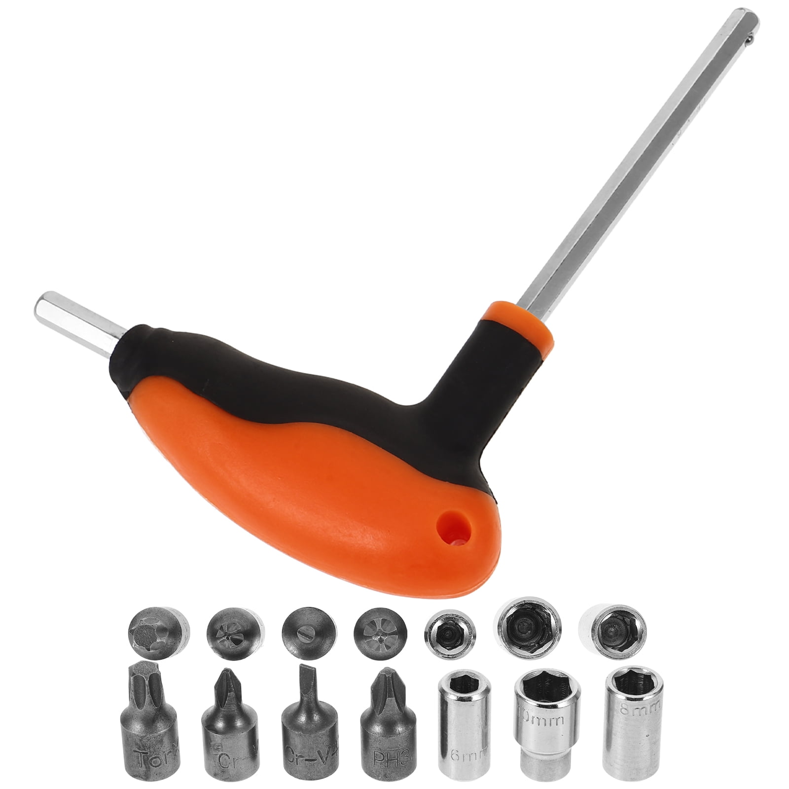 Masteelf 1 Set T Handle Socket Mechanical Tool T-handle Wrench Long ...