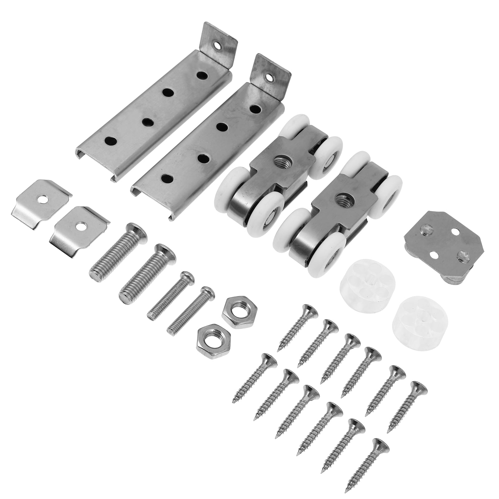 KALLORY Stainless Steel Track Roller for Furniture Use 1Set 2.75X0.90X0 ...