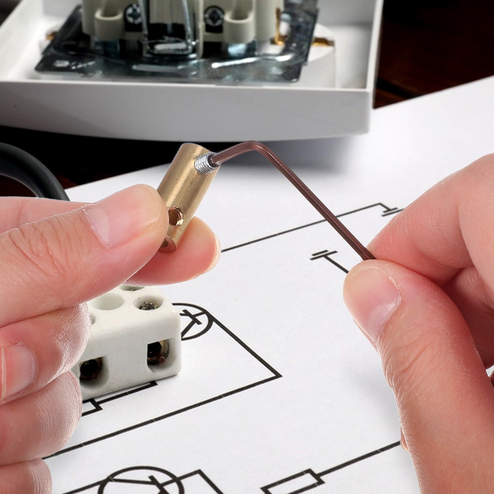 Masteelf 1 Set Wire Connectors Wire Terminal Connectors Electric Wire ...