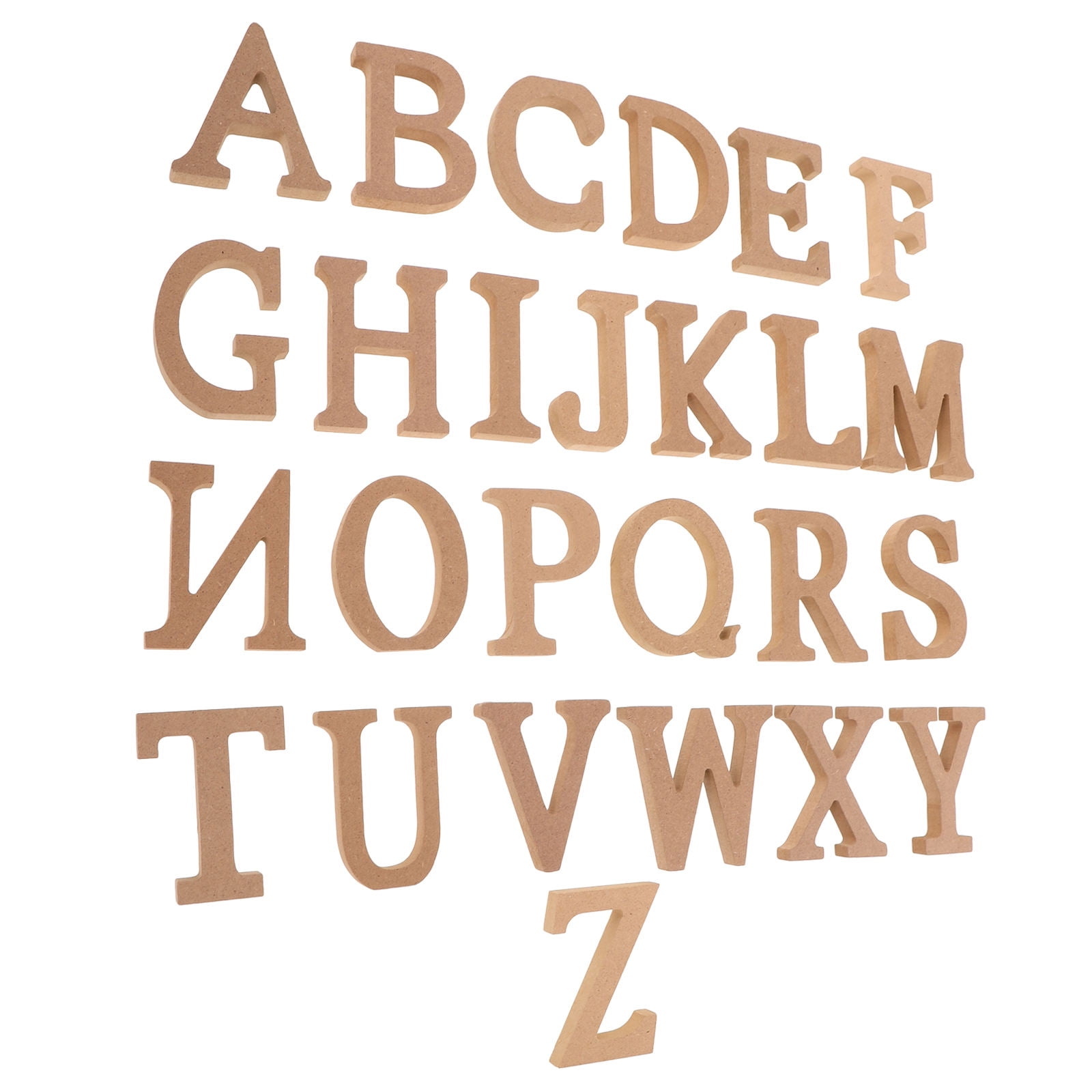 Masteelf 1 Set of Wooden Alphabets Wooden Letters For Wall Decor ...