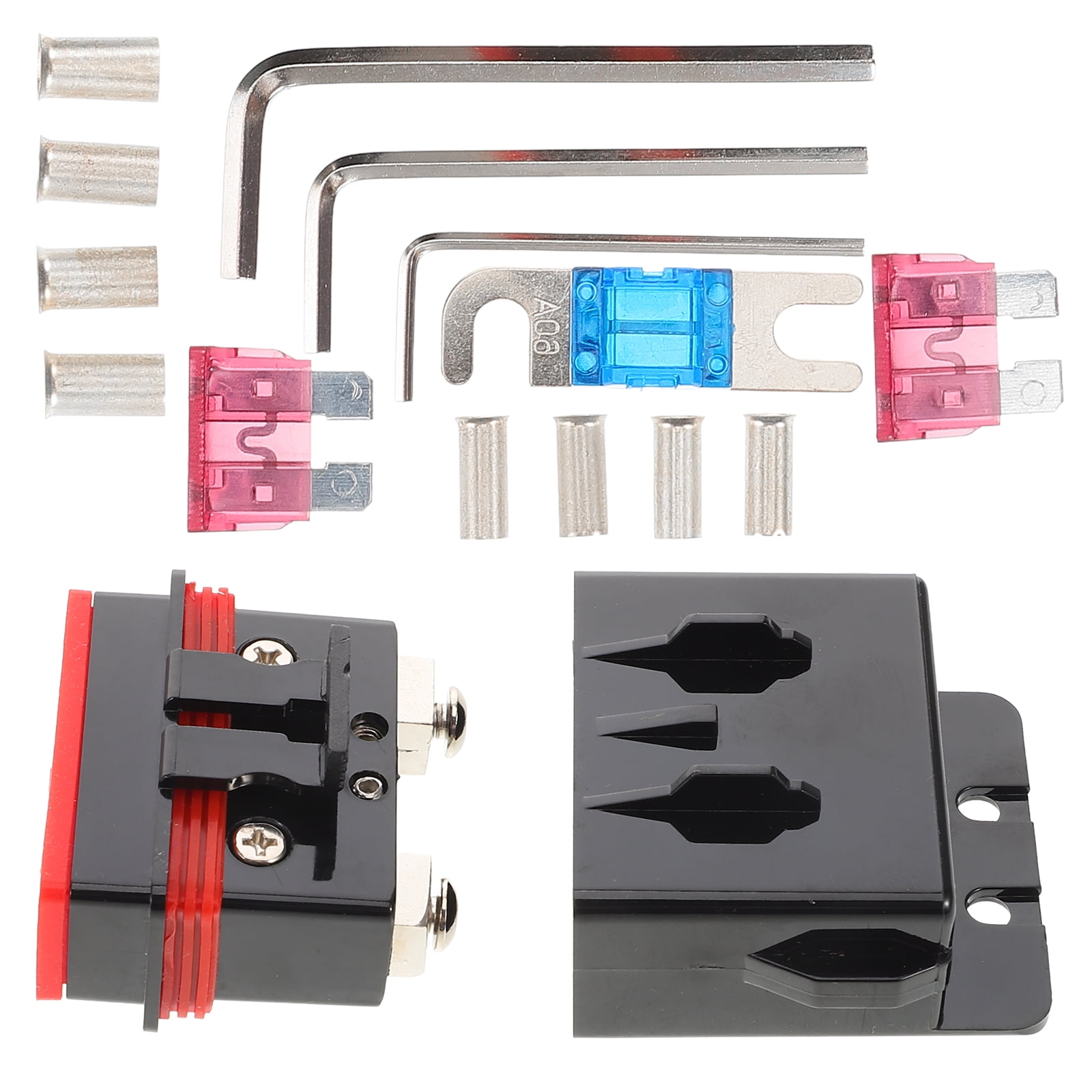 Masteelf 1 Set of Car Amplifier Fuse Holder Auto Audio Fuse Holder ...