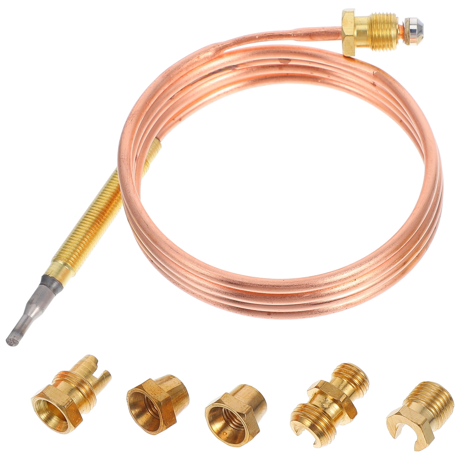 Masteelf 1 Set of Thermocouple and Fittings Set Replacement Probe ...