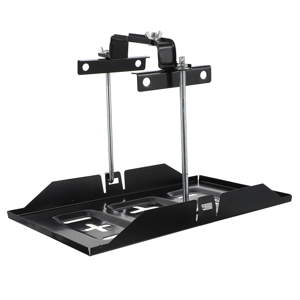 Masteelf 1 Sets Battery Tray Holders Marine Battery Clamp Steel Battery ...