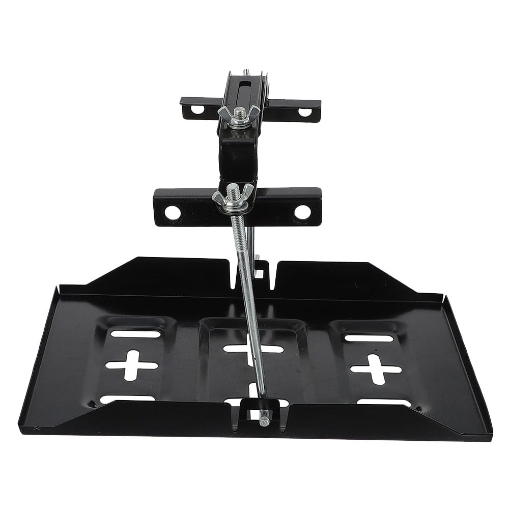 Masteelf 1 Sets Battery Tray Holders Marine Battery Clamp Steel Battery ...