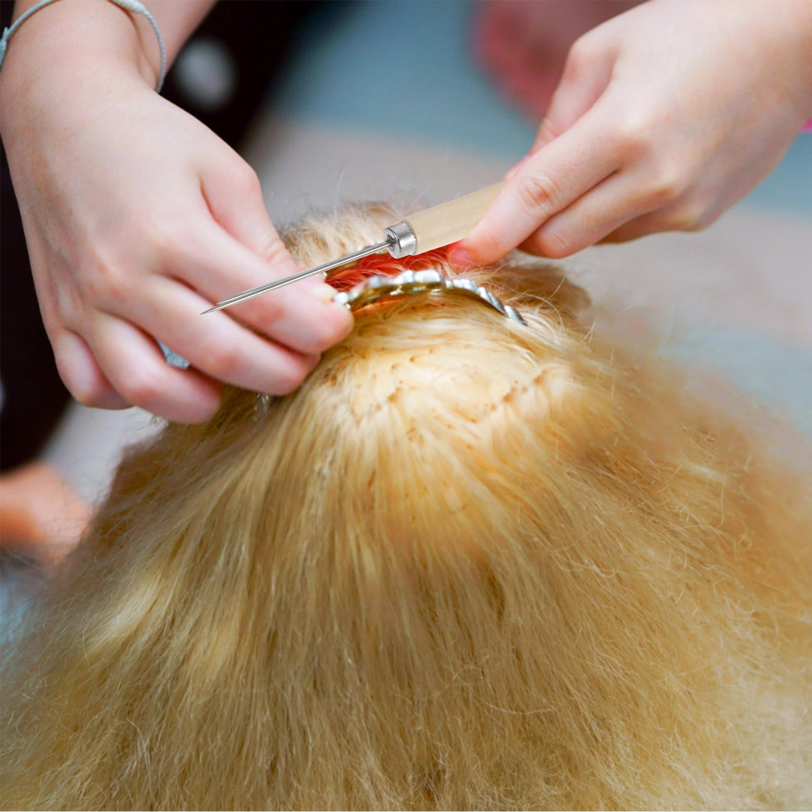 Masteelf 1 Sets Doll Hair Rooting Holders Tools DIY Doll Wig Tools Doll ...