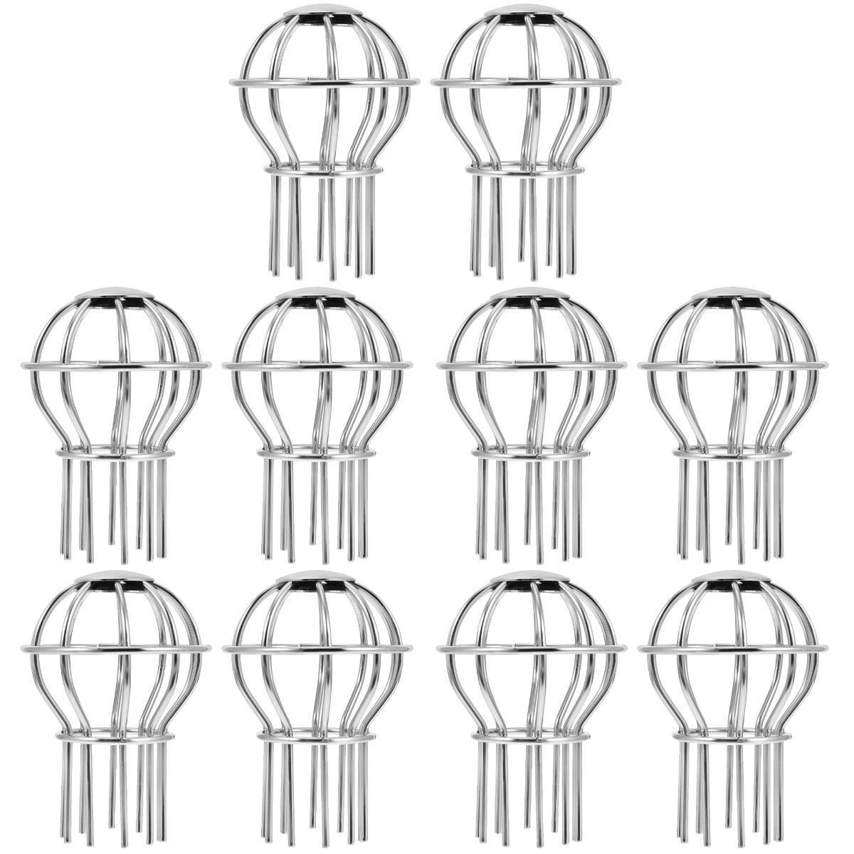 Masteelf 10 PCS Stainless Steel Drain Outdoor Roof Anti- Blocking Cap ...