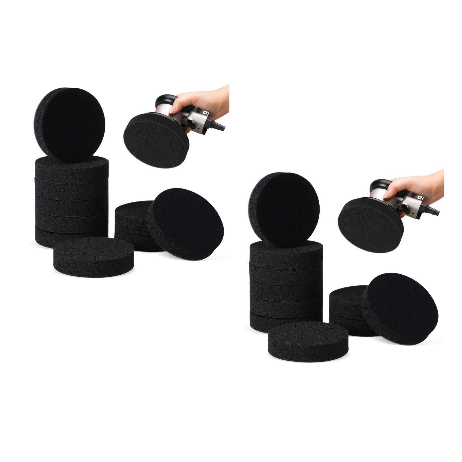 Masteelf 10 Packs 3 Inch Hook And Loop Soft Sponge Cushion Buffer Pad ...