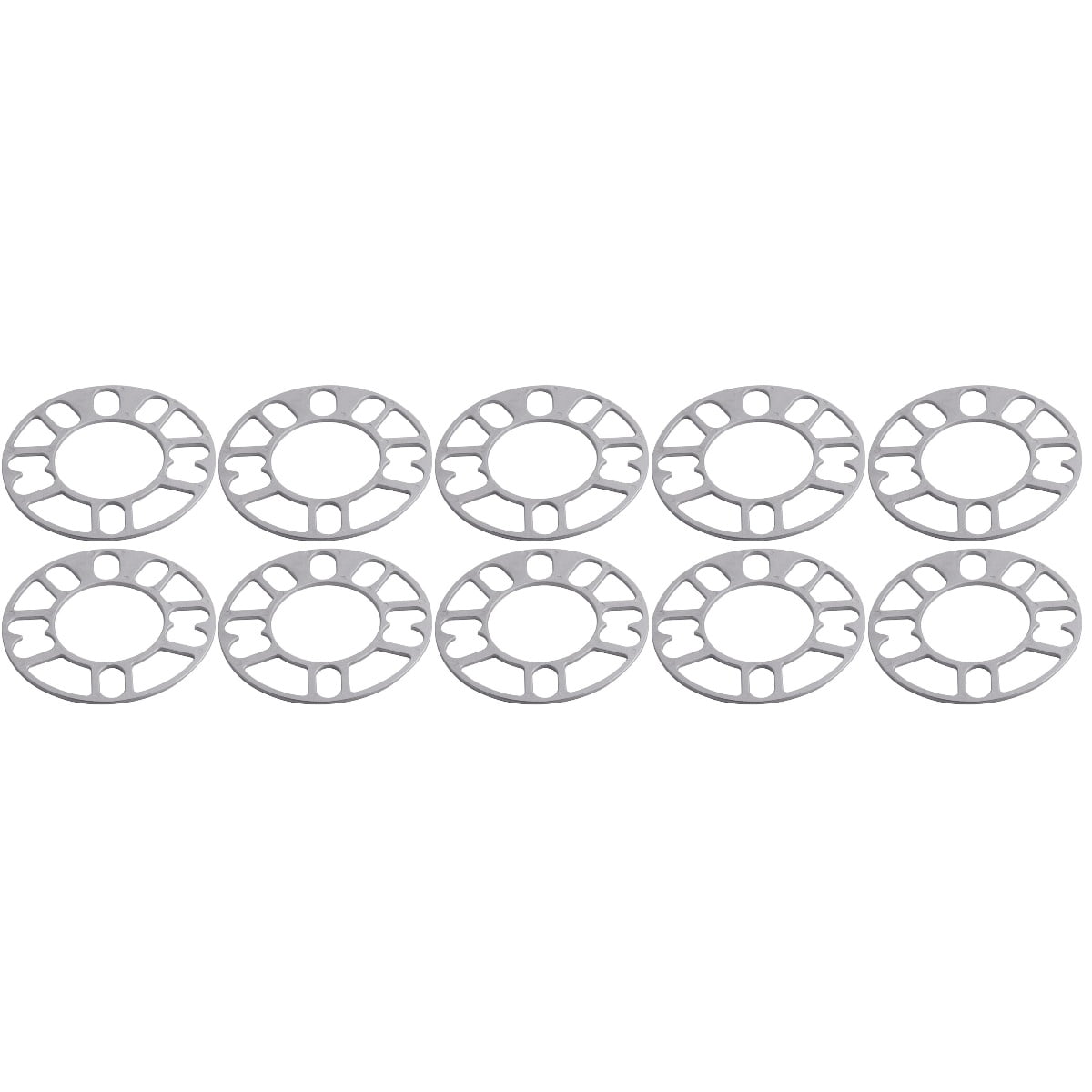 Masteelf 10 Pcs Car Wheel Hub Spacers Aluminum Alloy Wheel Spacer ...