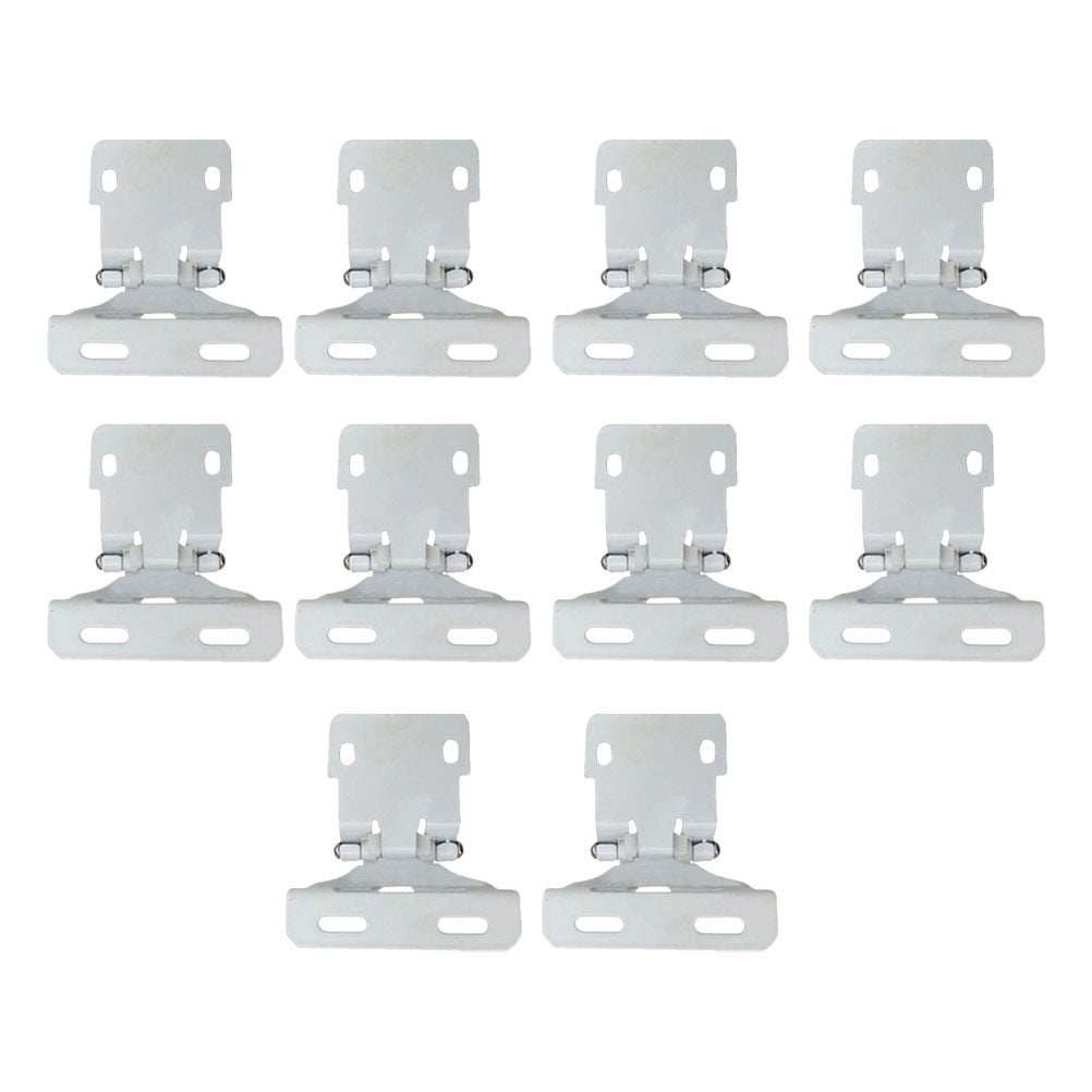 Masteelf 10 Pcs Hanger Anti-rust Hinge Self-closing Hinge 7.6X7cm White ...