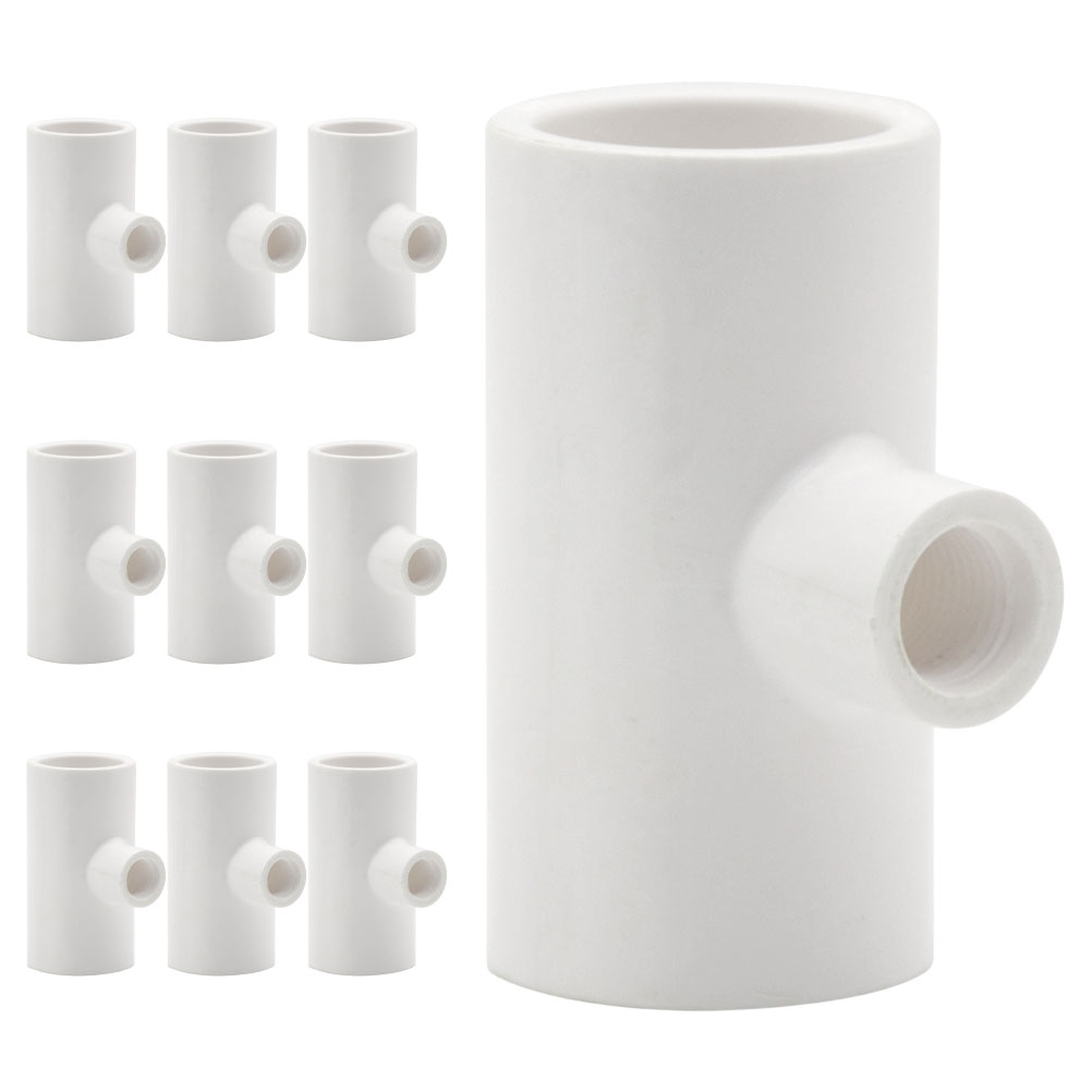 Masteelf 10 Pcs Horizontal Nipple Waterer Chicken Feeders Pvc Nipples ...