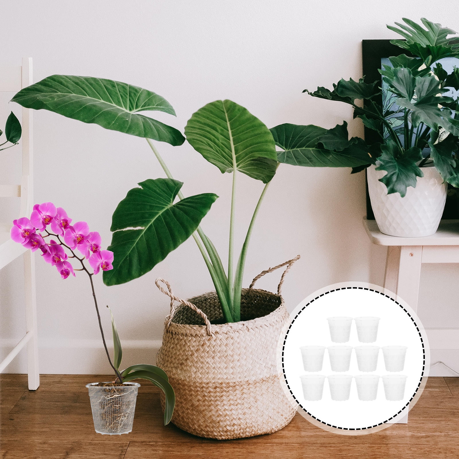 Masteelf 10 Pcs Root Control Pot Indoor Plants Planter Outdoor Pots for ...