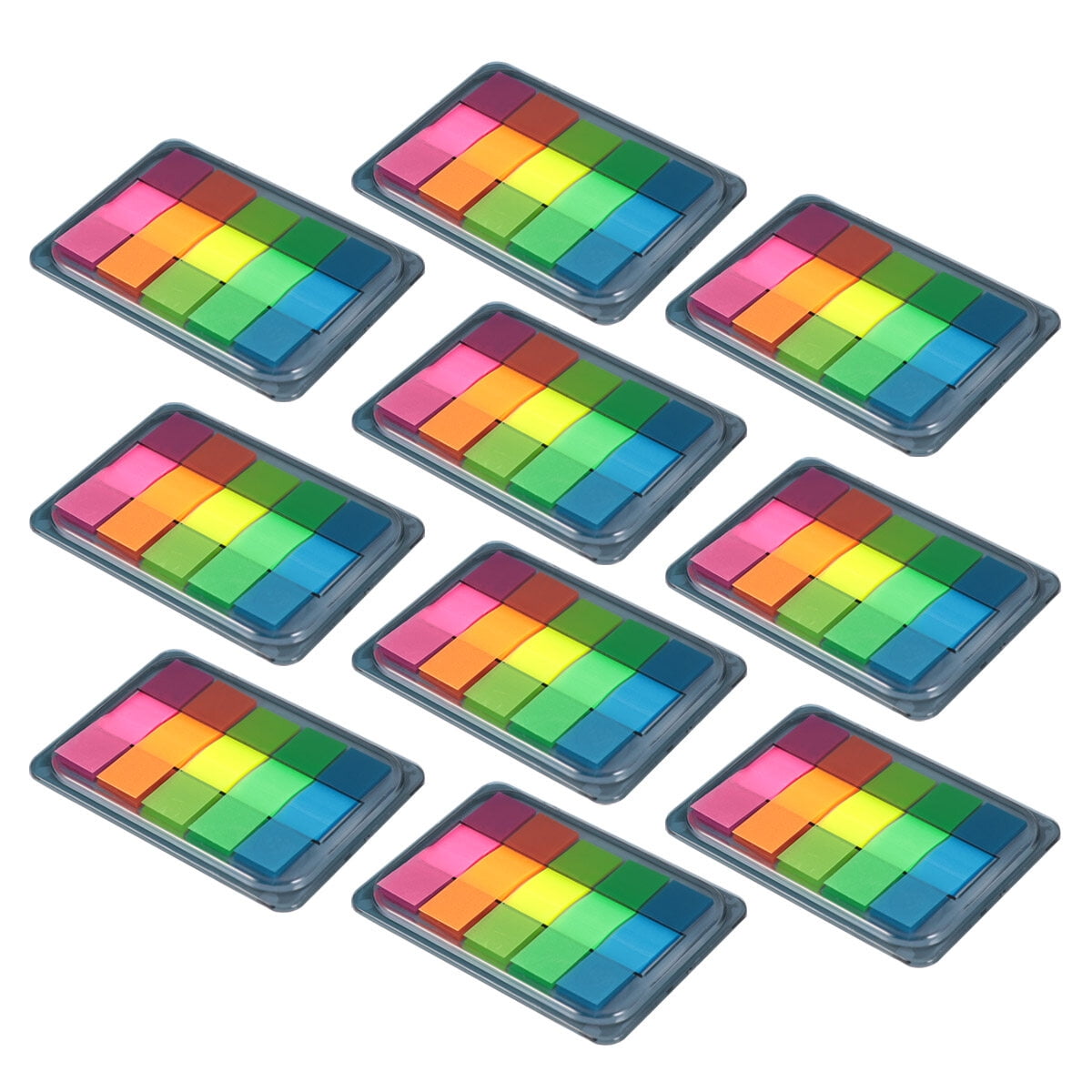 Masteelf 10 Pcs Sticky Flags Tabs Highlighting Notes Flagging - Walmart.com