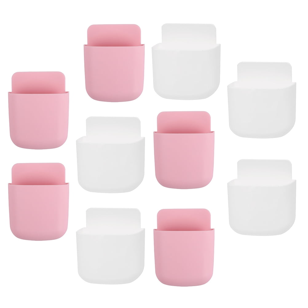 Masteelf 10 Pcs Storage Case Adhesive Wall Phone Holder Portable Gaming ...