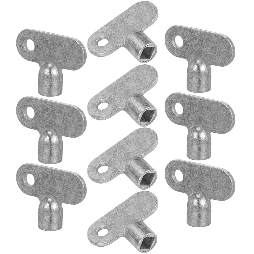 Masteelf 10 Pcs Water Key Collapsible Square Kettle Gooseneck Silver ...