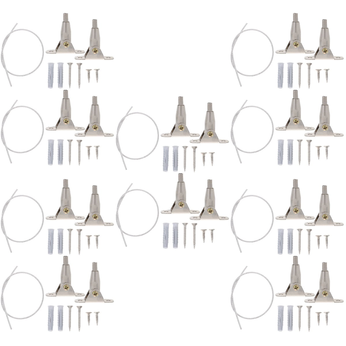 Masteelf 10 Sets Anti Tip Furniture Anchors Earthquake Straps Furniture ...