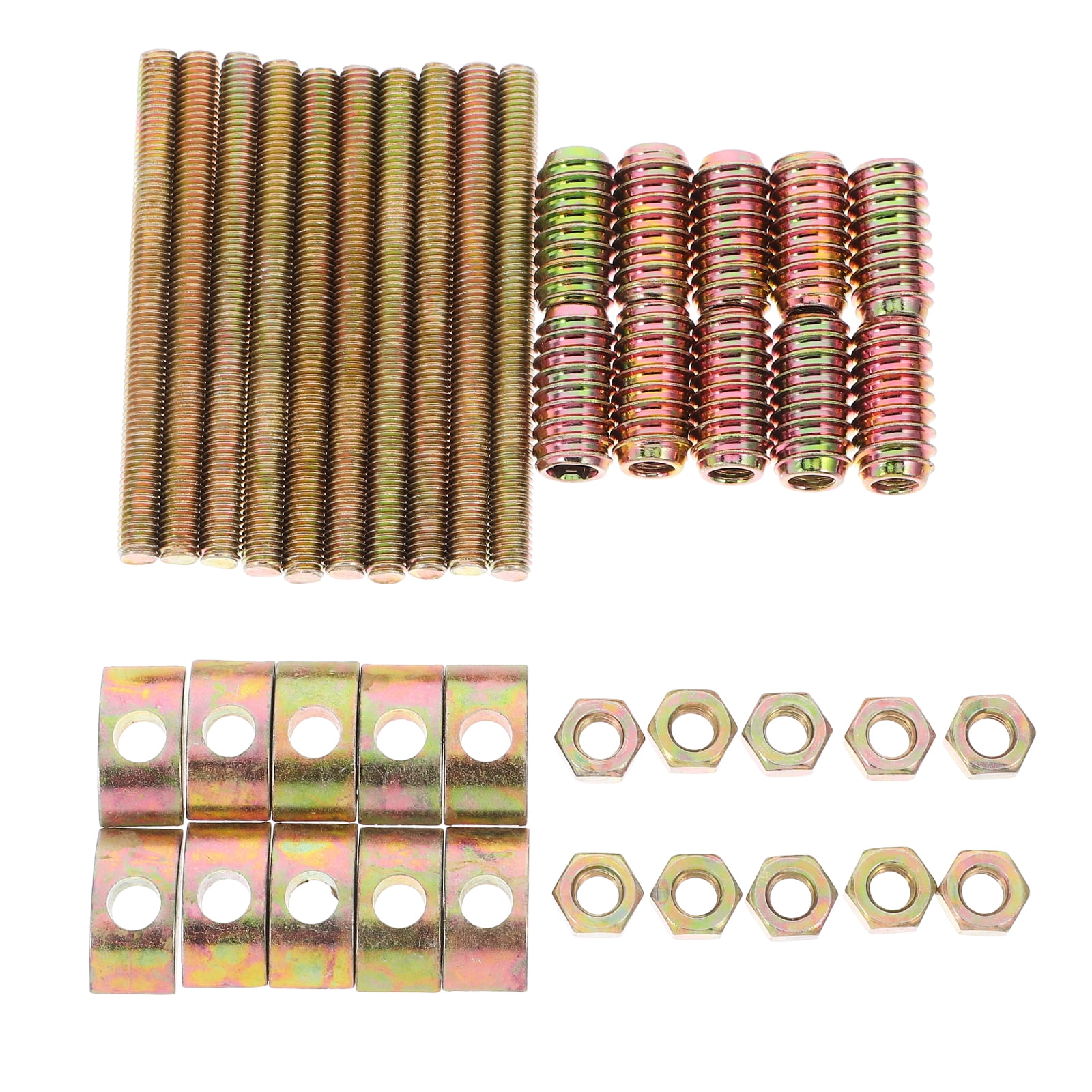 Masteelf 10 Sets Wardrobe Four-in-one Fasteners Panel Furniture ...