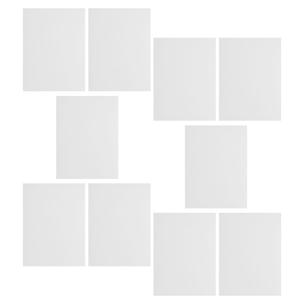 Masteelf 10 Sheets Self-Adhesive Pvc Siding Patch Pvc Siding Repair Kit ...