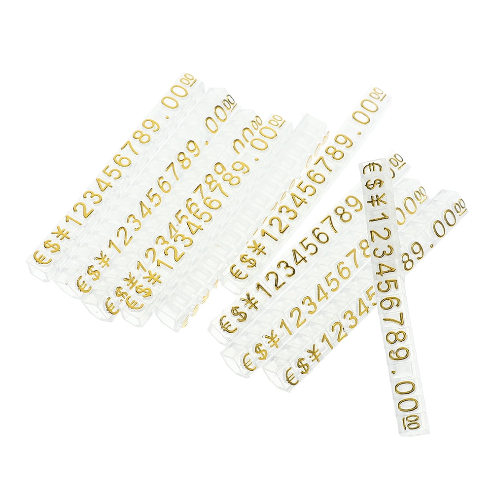 Masteelf 10 Strings Price Tag Cube Adjustable Assembly Pricing Counter ...