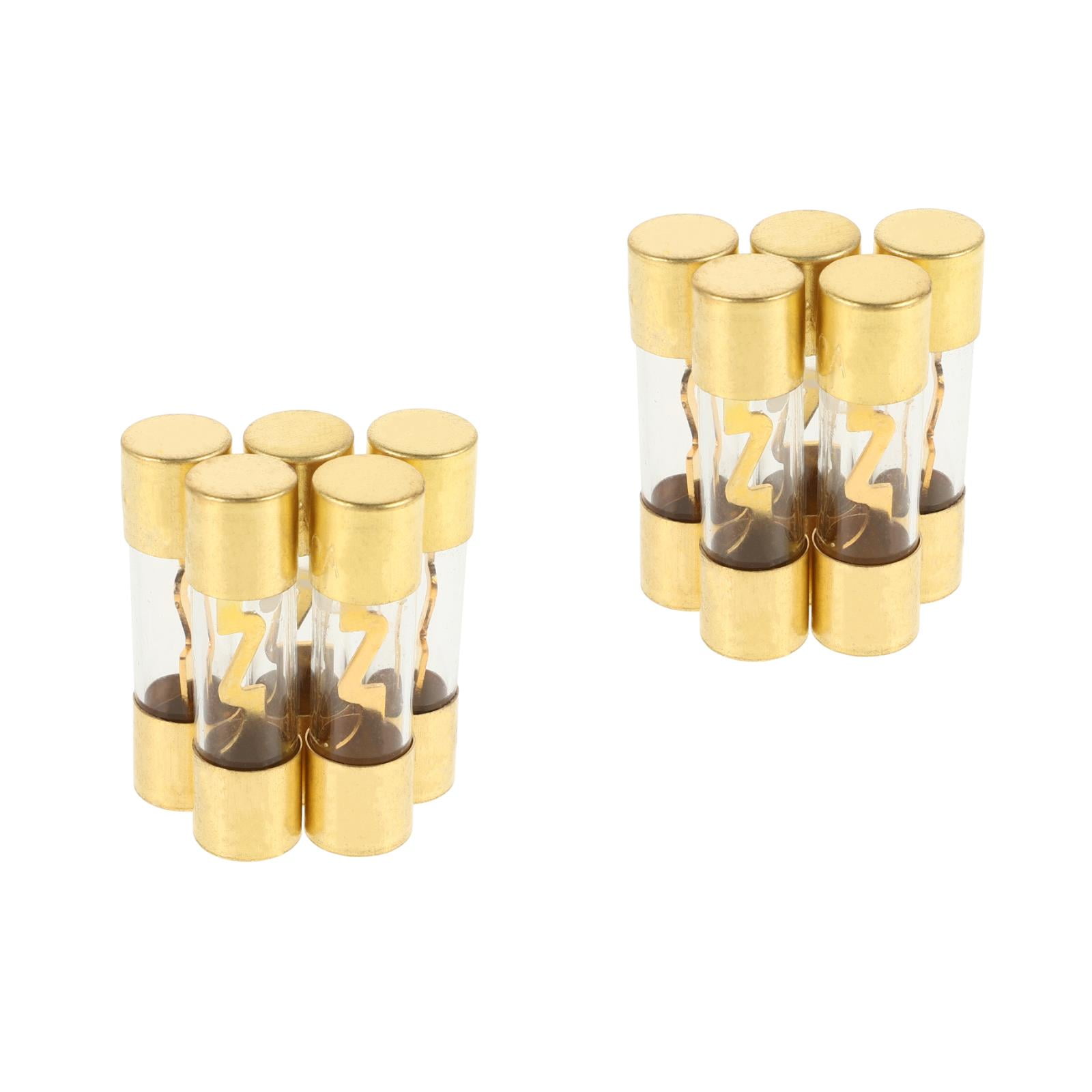 Masteelf 10 pcs Audio Fuse Set Stereo Audio Agu Glass Fuse Amp Agu ...