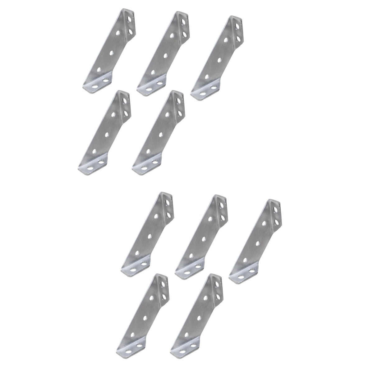 Masteelf 10 pcs Metal Right Angle Bracket Support High Hardness ...