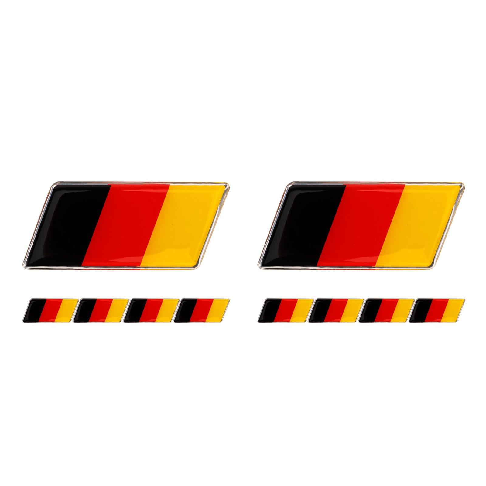 Masteelf 10 pcs National Flag Car Decals Small National Flag Stickers ...