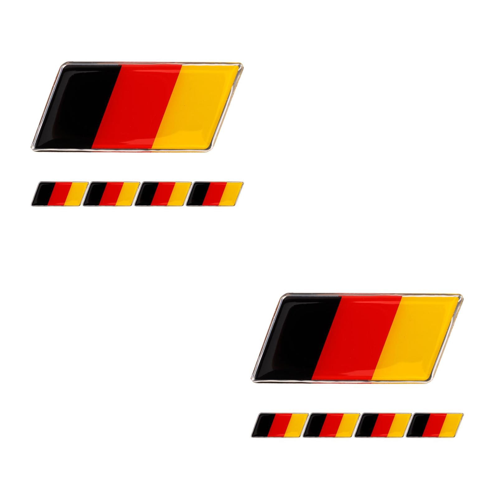 Masteelf 10 pcs National Flag Car Sticker Decals Vehicle Exterior ...