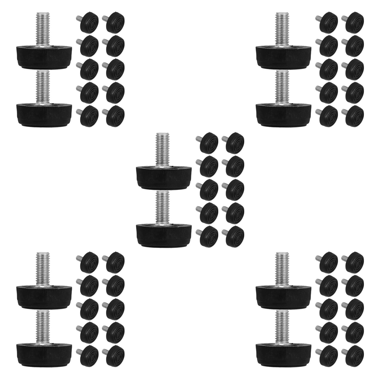 Masteelf 100 PCS Furniture Glides Heavy Duty Floor Furniture Levelers ...