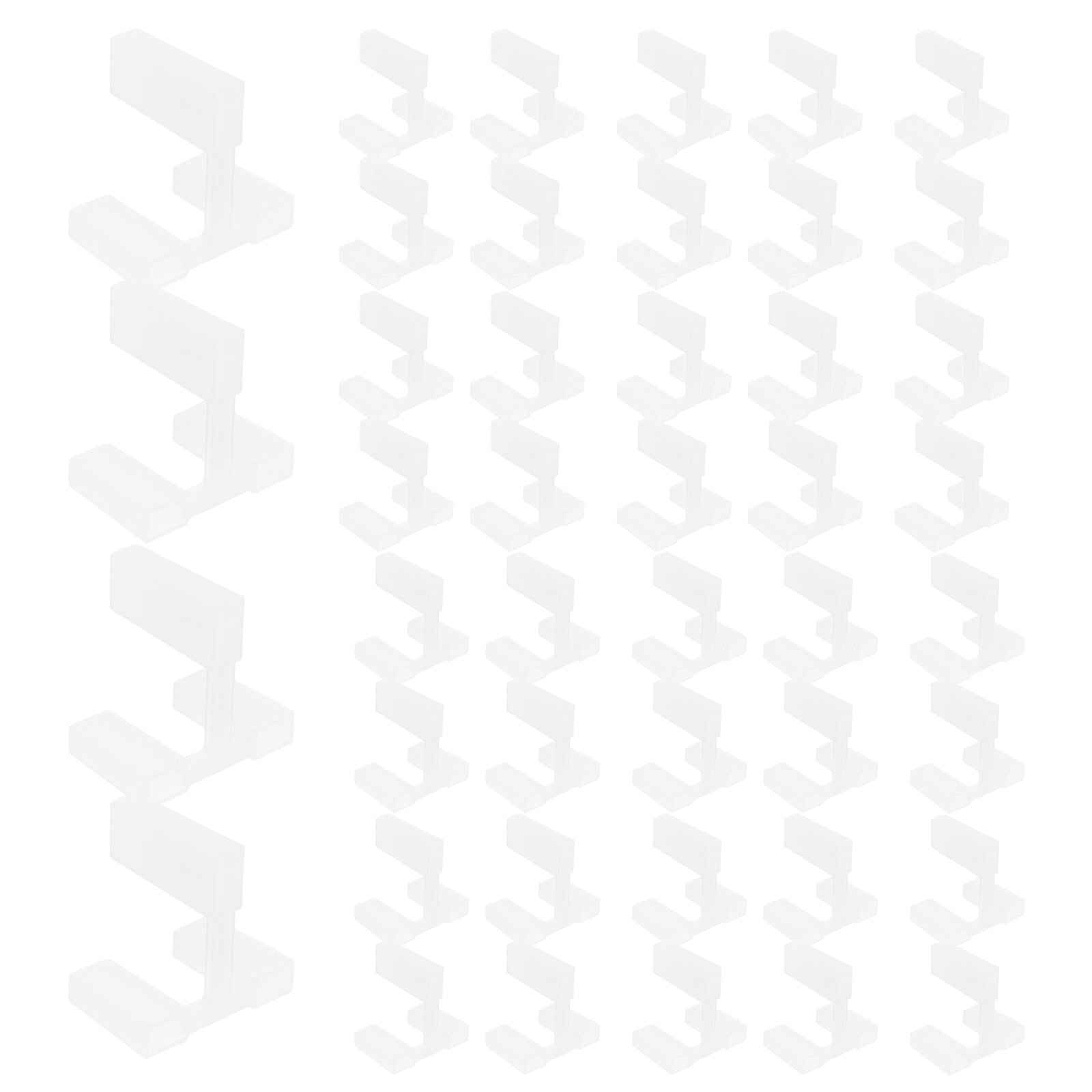 Masteelf 100 Pcs Clear Outlet Covers Safety Plug Protector Caps for ...