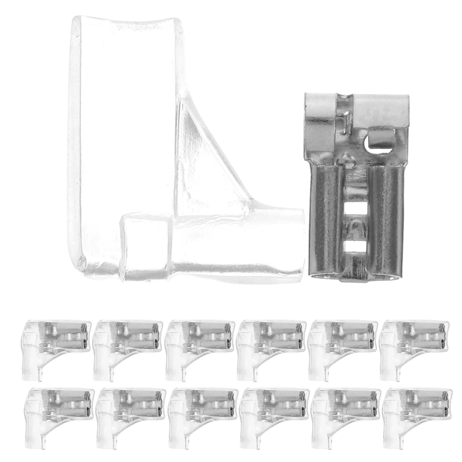 Masteelf 100 Pcs Copper Crimp Connectors Quick Disconnect Wire ...