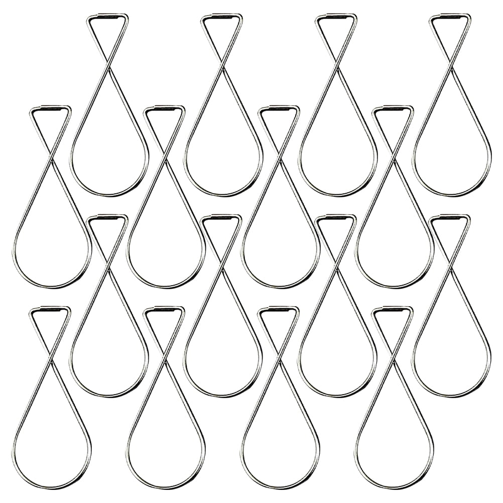 Masteelf 100 Pcs Drop Ceiling Hook Clips Steel Ceiling Hook Clips ...