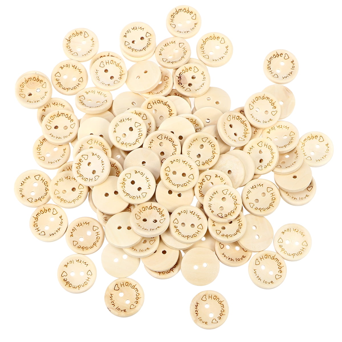 Masteelf 100 Pcs Kits Button Craft Lettering Buttons Child - Walmart.com
