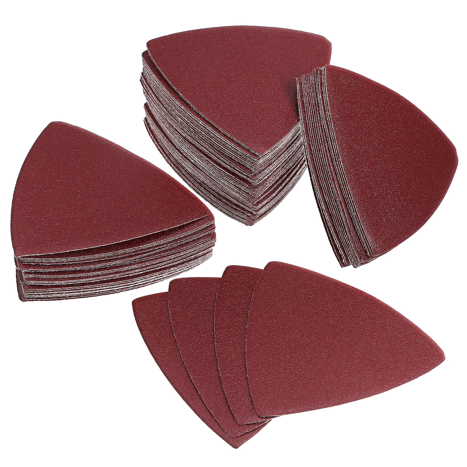 Masteelf 100 Pcs Oscillate Self-adhesive Triangle Sandpaper - Walmart.com