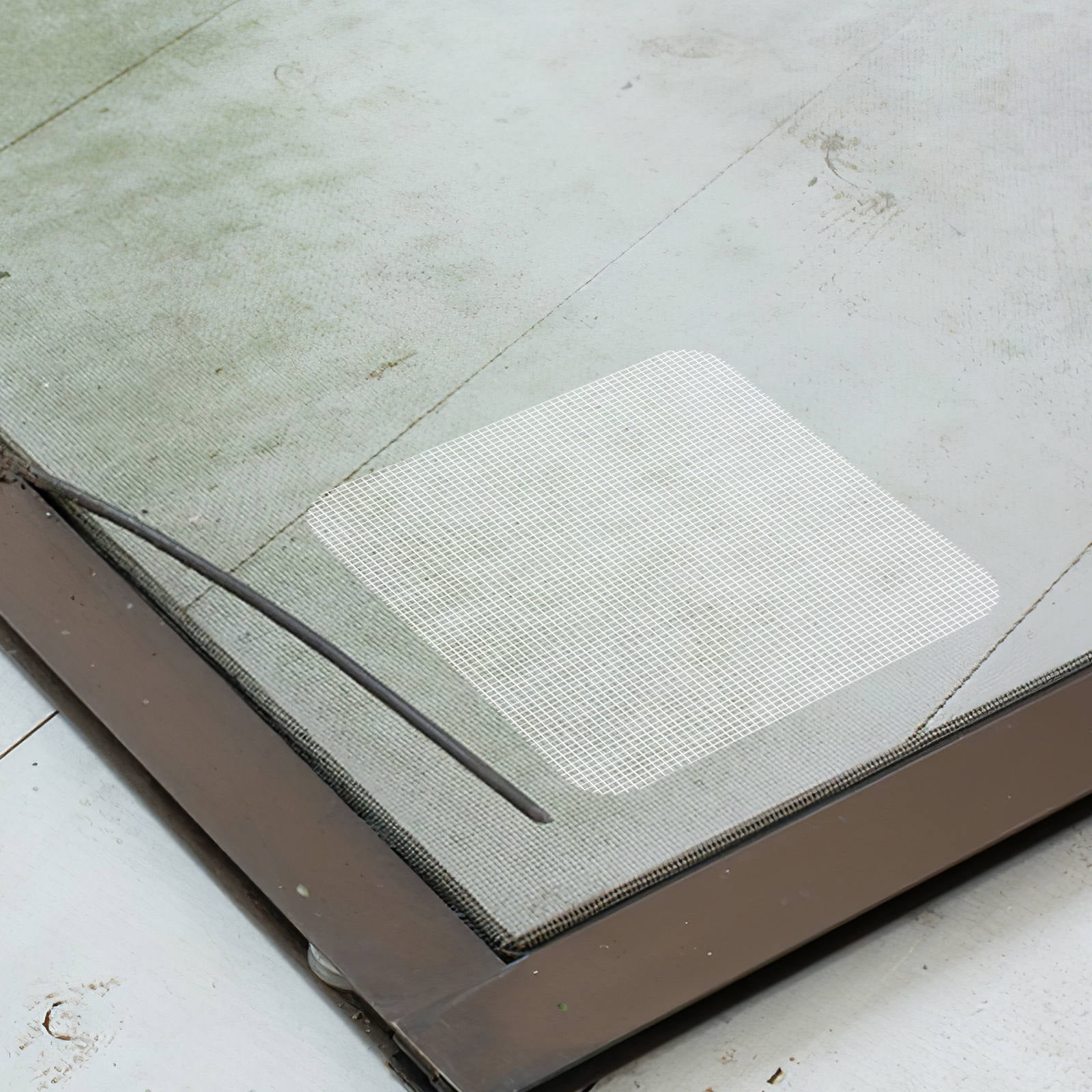 Masteelf 100 Pcs Shower Drain Collector Mesh Sticker Hair Catcher Drain ...