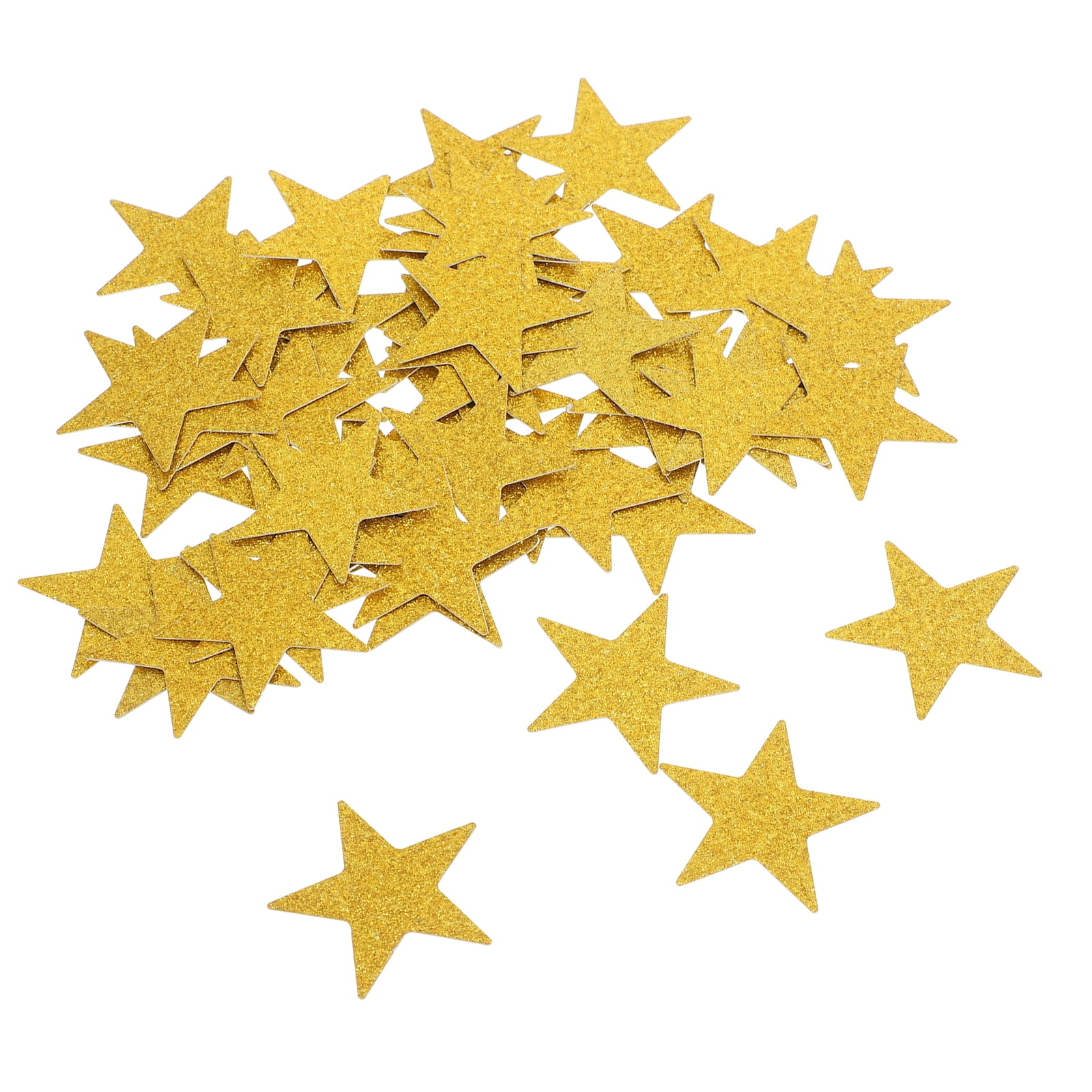 Masteelf 100 Pcs Star Decorations Double Sided Gold Stars Party ...