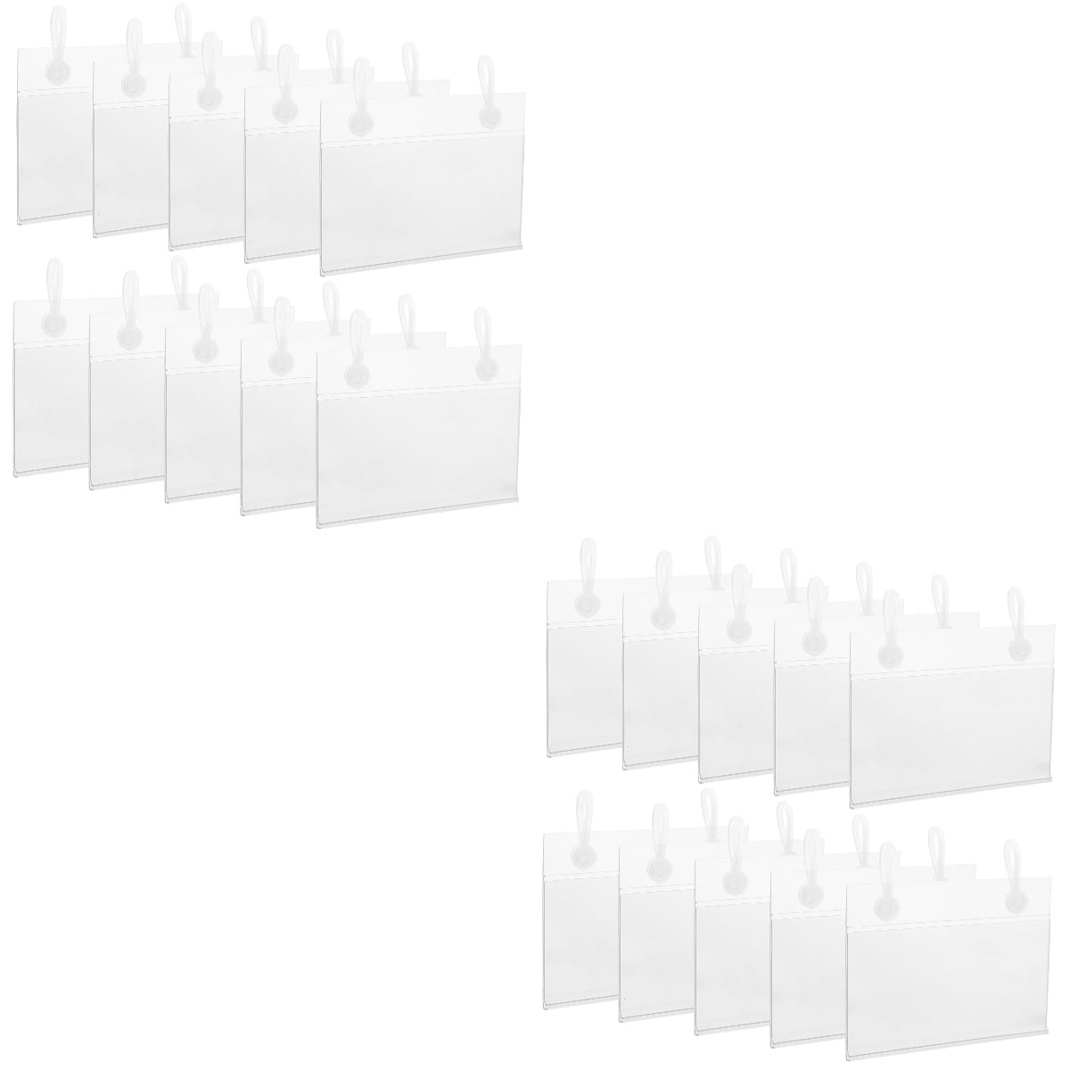 Masteelf 100 Pcs Supermarket Price Tag Price Display Holder Retail ...