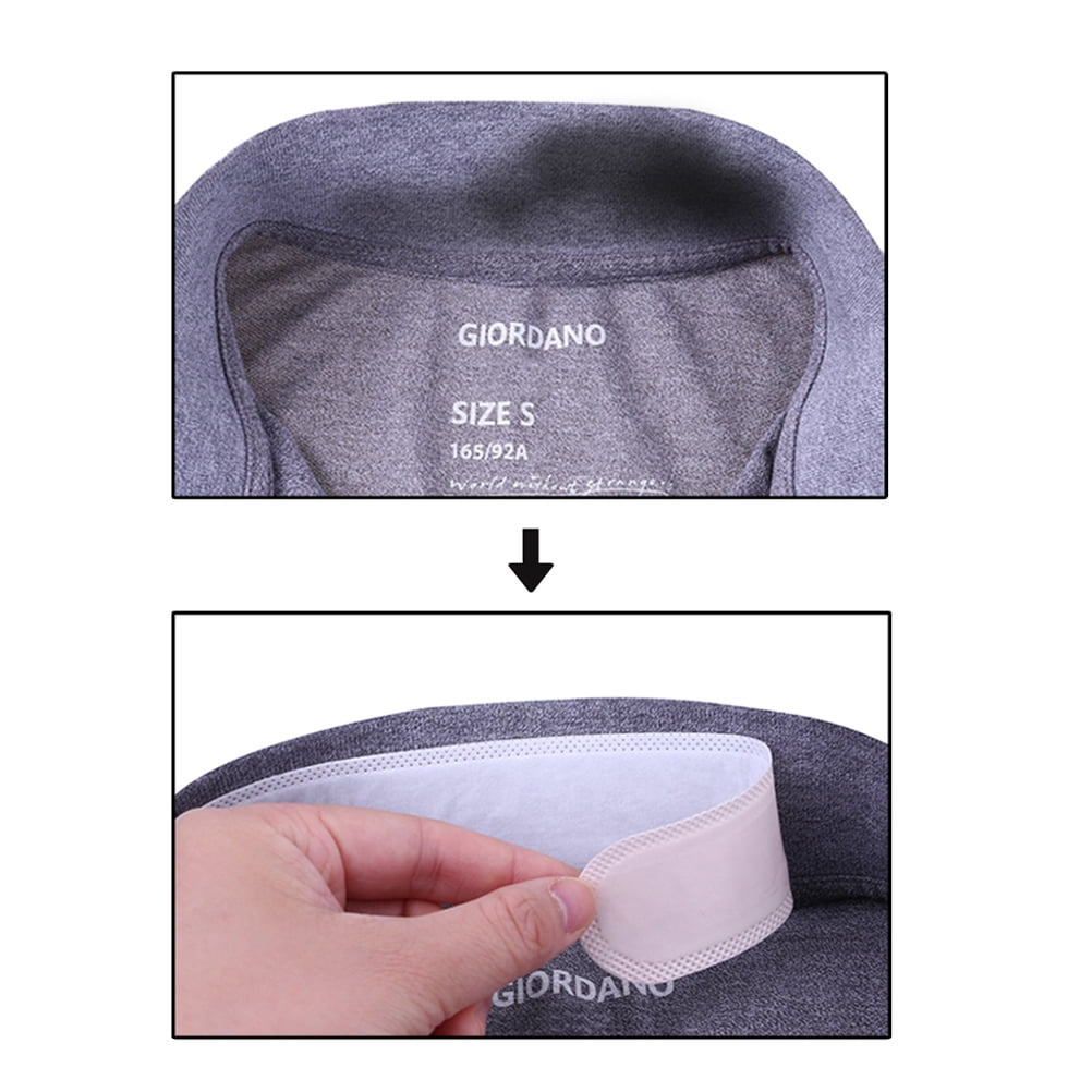 Masteelf 100 Pcs Sweat Pad Antiperspirant for Men Underarm Pads Neck ...