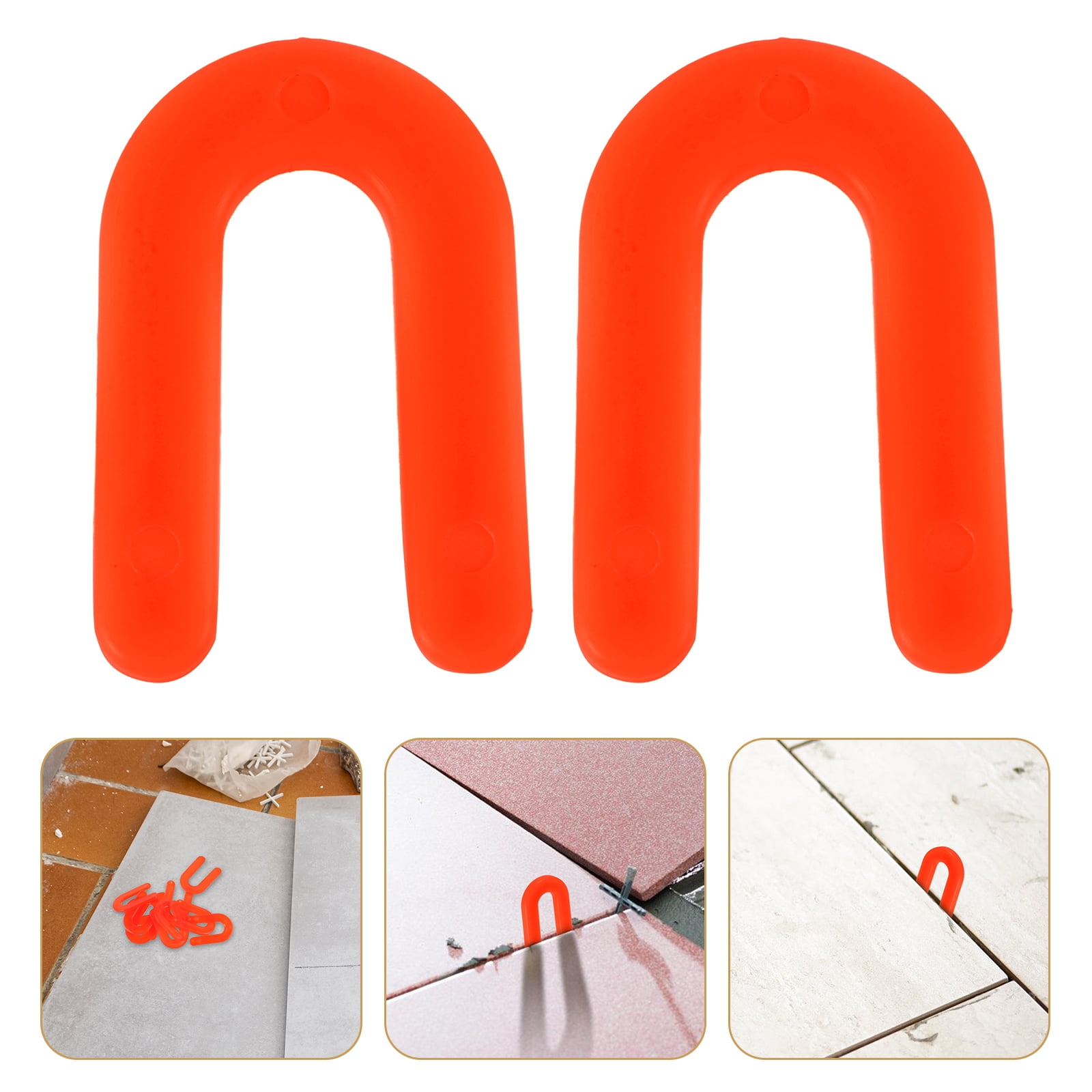 Masteelf 100 Pcs Tile Spacers Project Source Cement Leveler Base Red ...